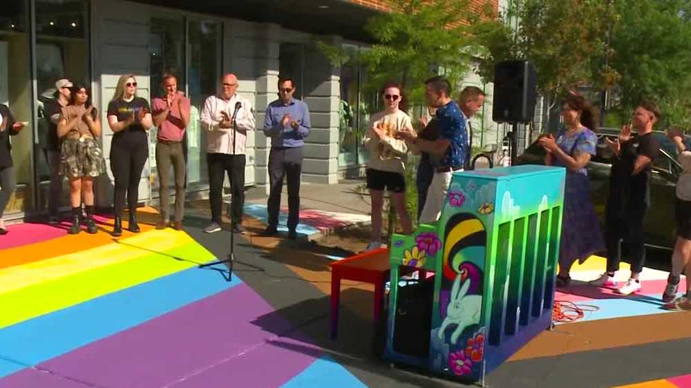 Pride Month in Des Moines: Capital City Pride paints rainbow crosswalks