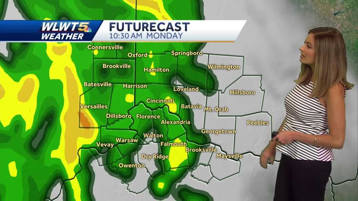 Rain is back by morning