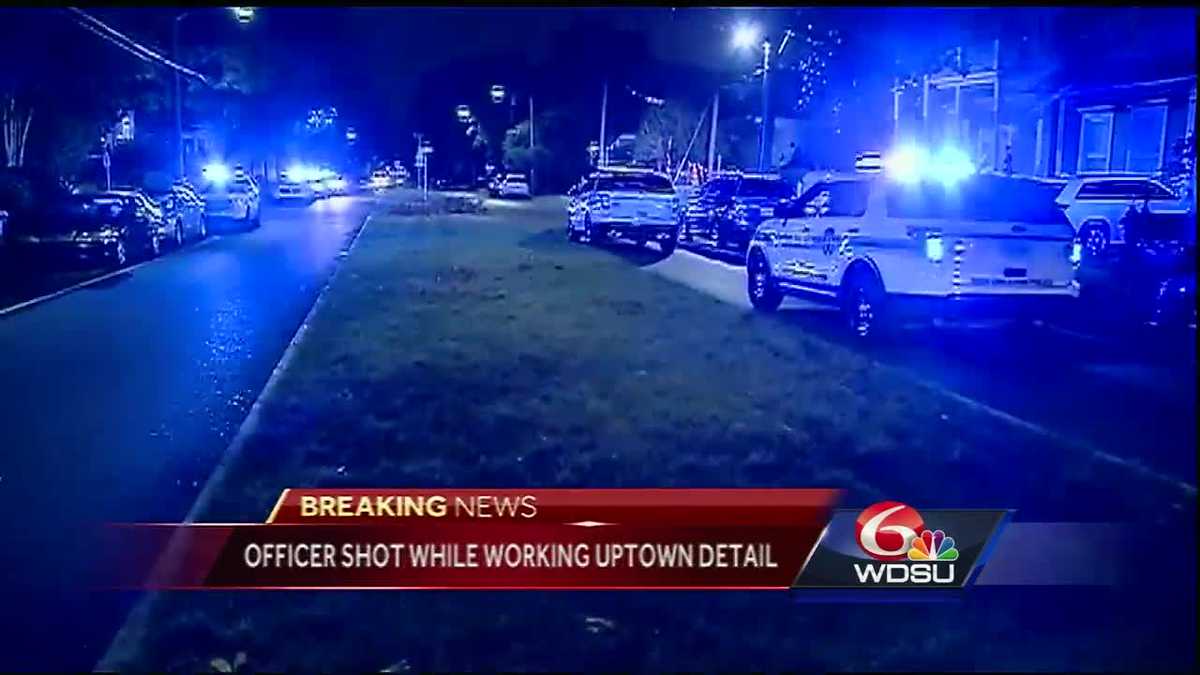 Video update: NOPD officer working off-duty detail shot in leg