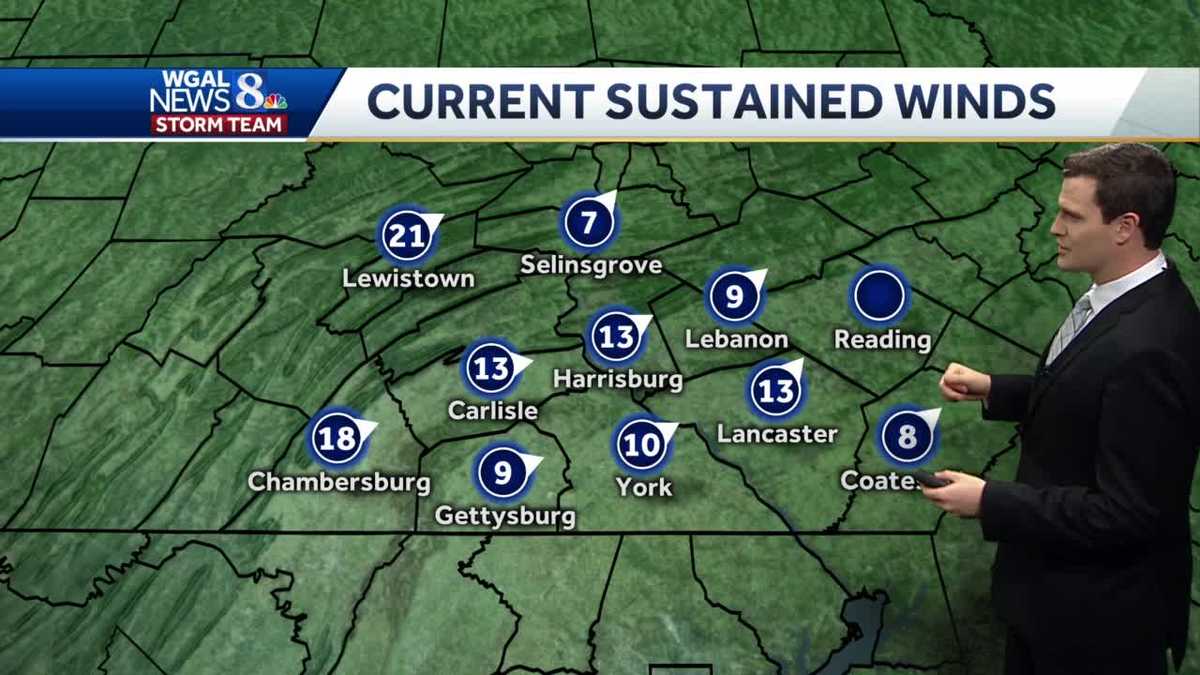 More Sun for Sunday with temperatures cooling down