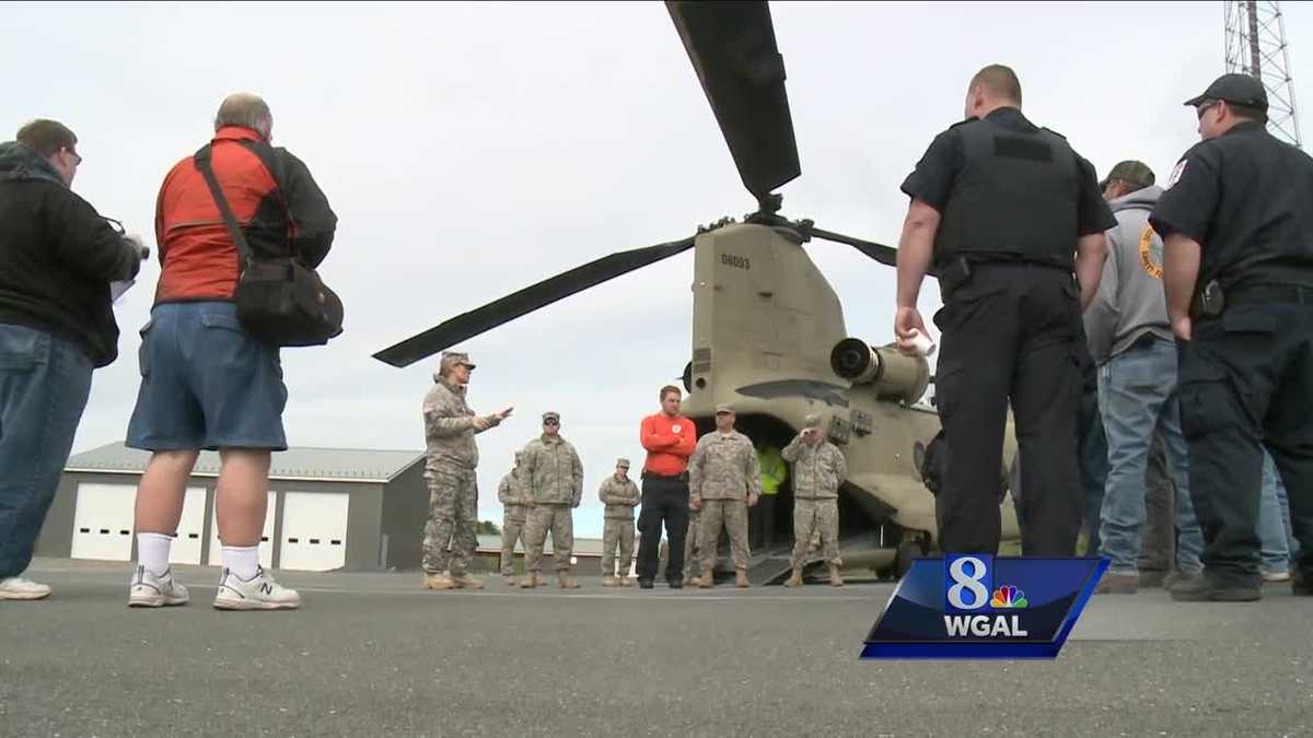 Air Guard shows first responders dangers on choppers