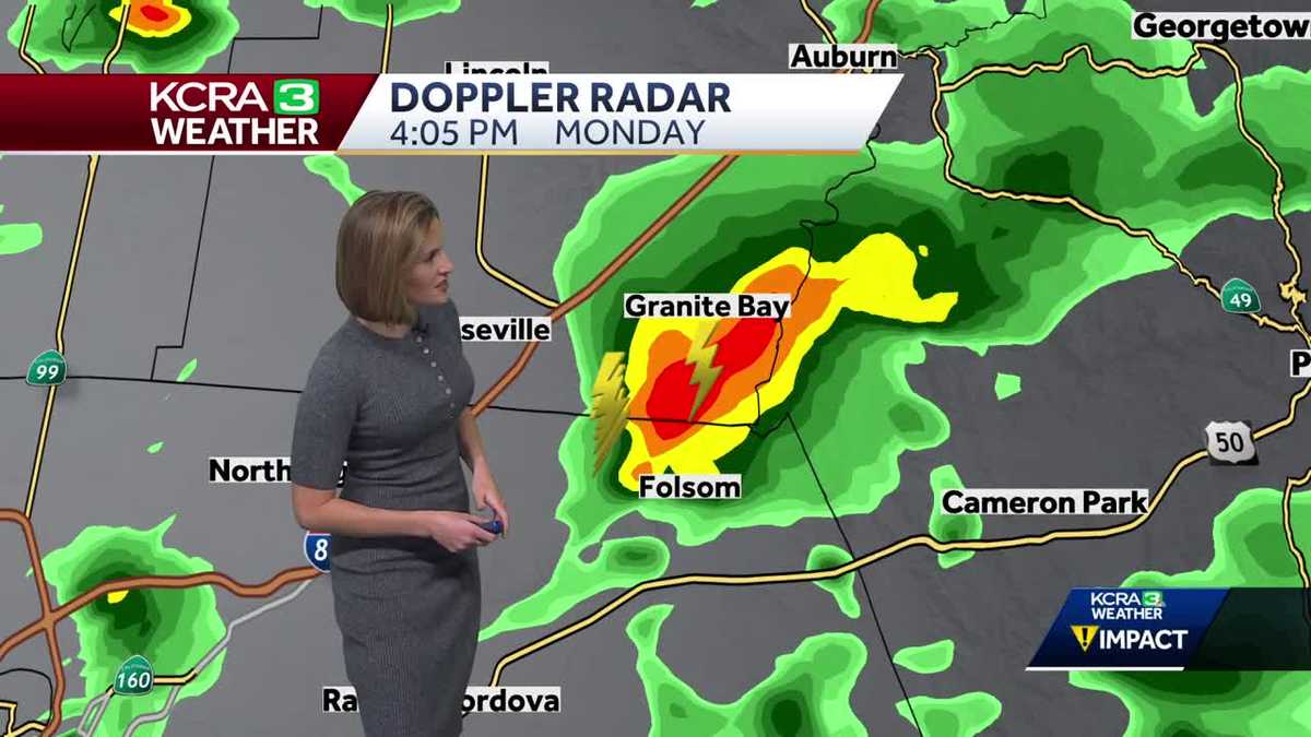Live Northern California rain and snow updates on Monday
