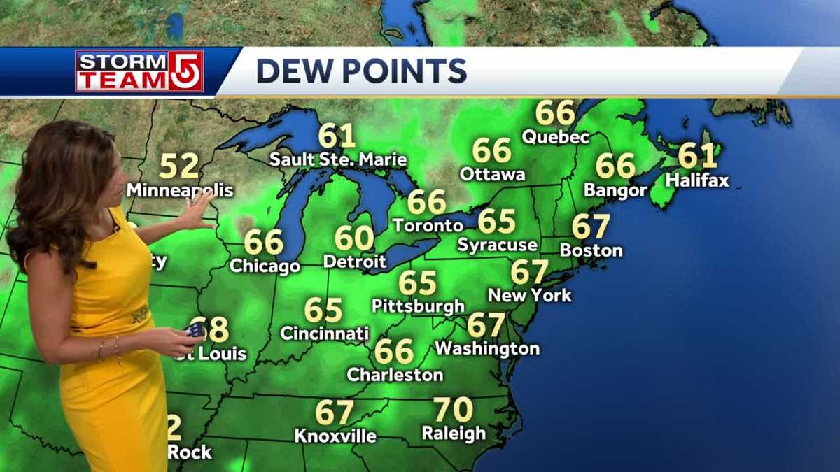 Video: Muggy air remains for one more day