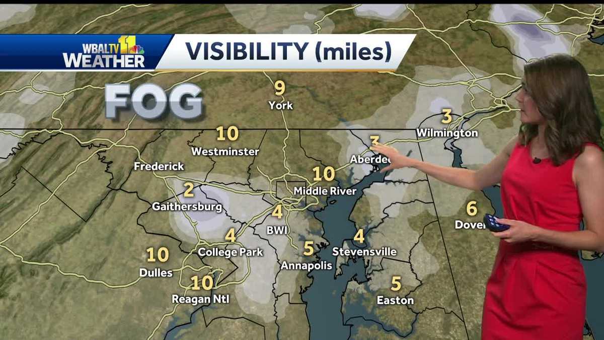 Humid, foggy Thursday morning