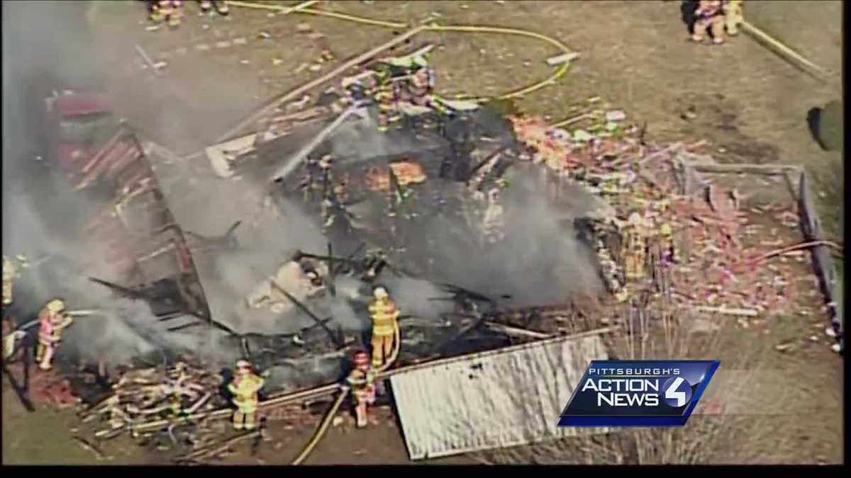 Explosion destroys house in Moon Township