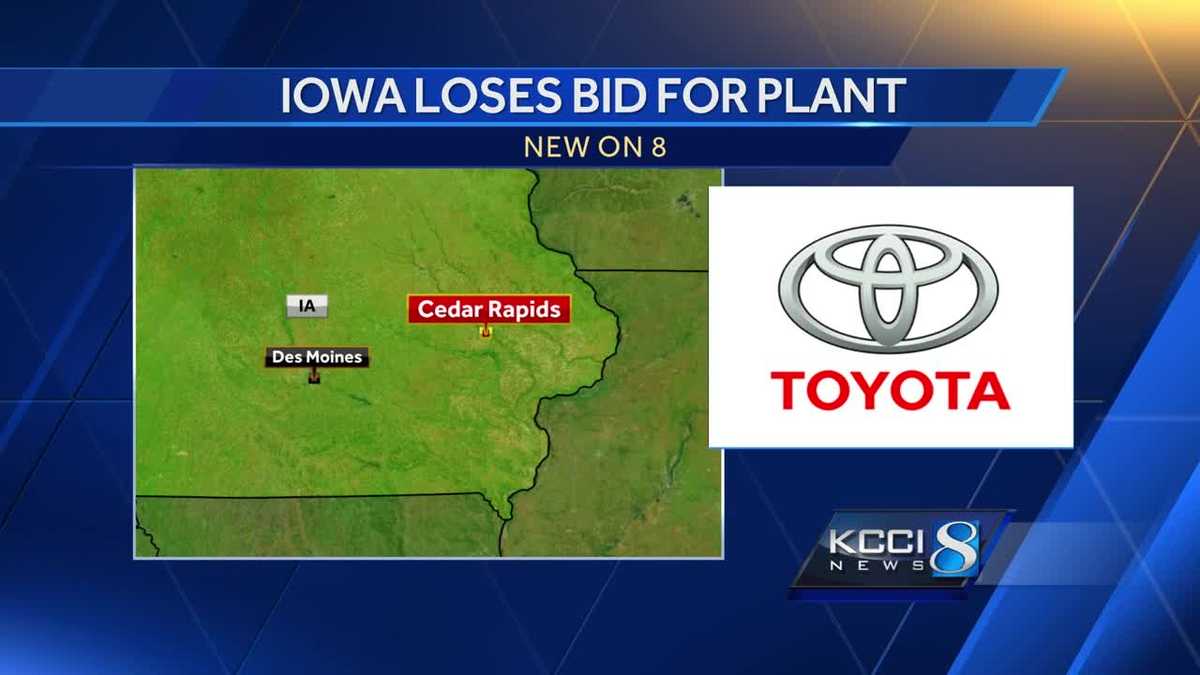 Iowa loses out on landing massive manufacturing plant