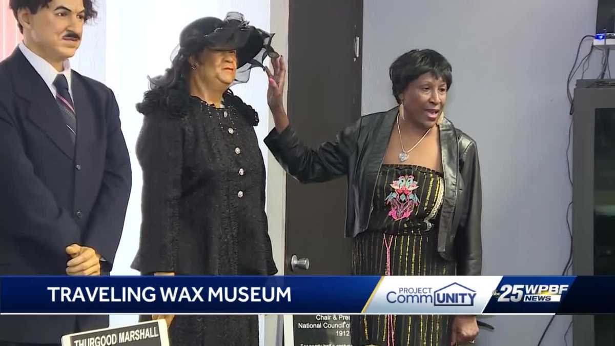 Traveling wax museum makes history during Black History Month