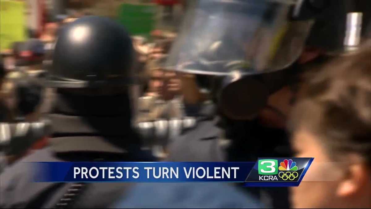Inside Berkeley clashes between protesters, police
