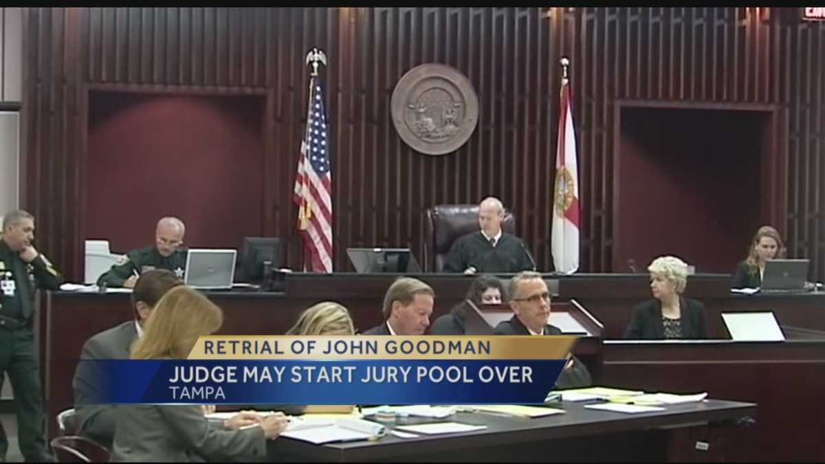 Judge considers alternatives to seat Goodman jurors