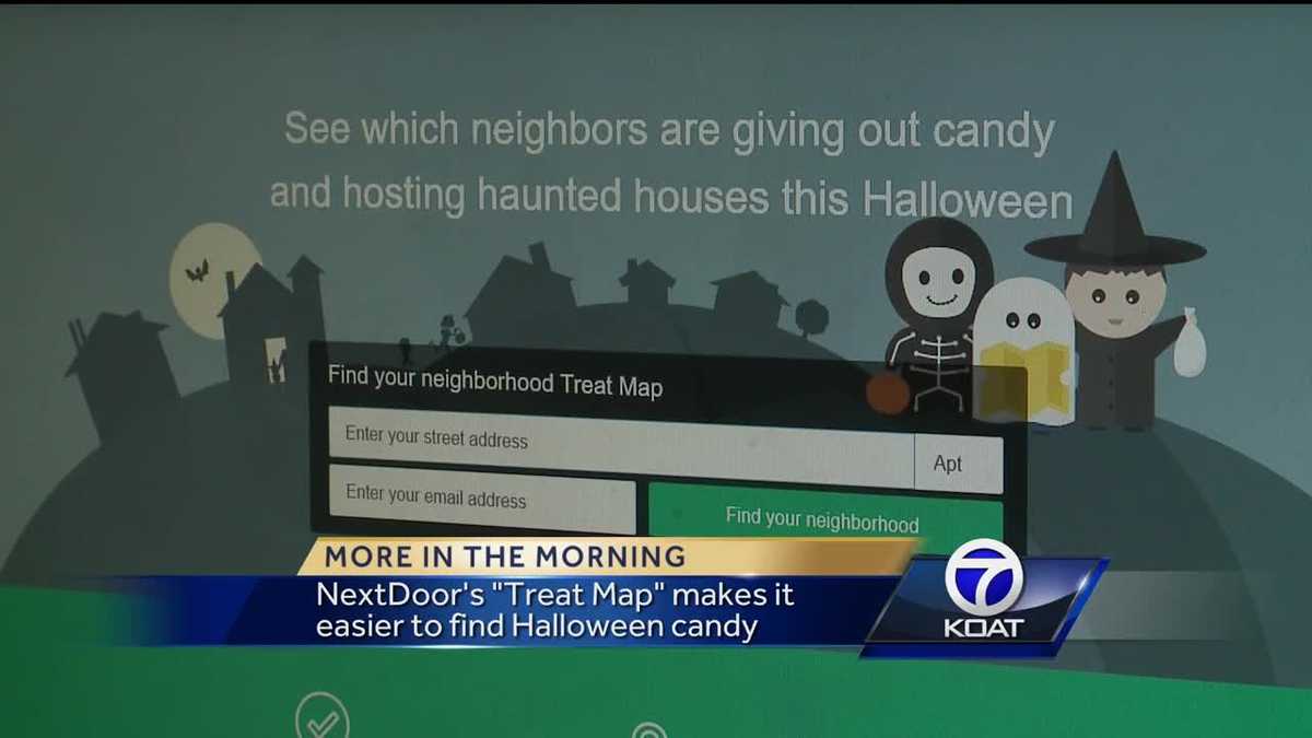 "Treat Map" makes it easier to find Halloween candy