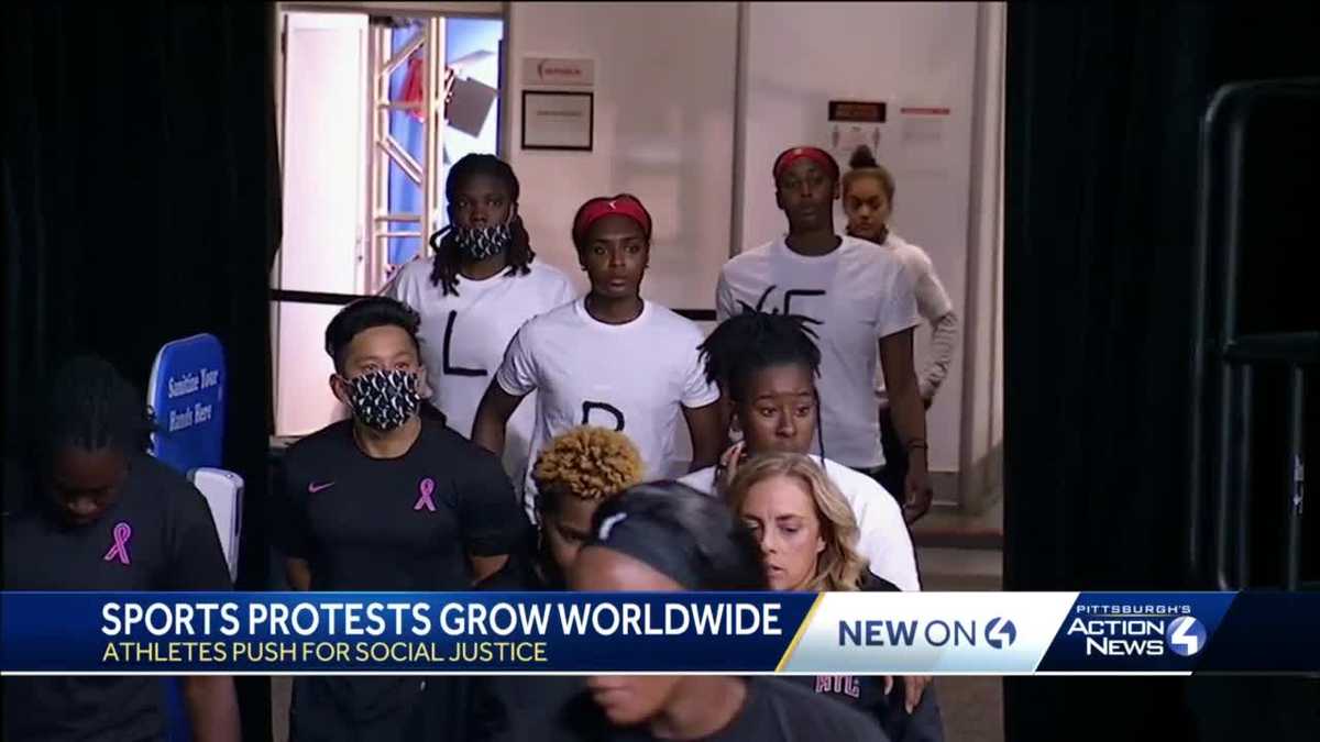 Sports protests grow worldwide as athletes push for social justice