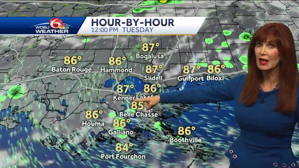 Rain starts later Tuesday