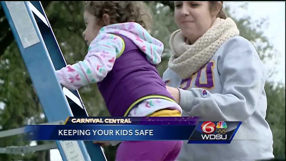Safety tips for children at Mardi Gras parades