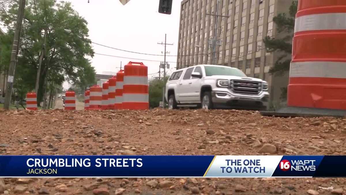 Barrels and cones seem to be everywhere in Jackson