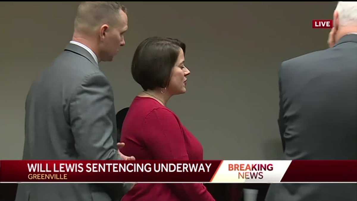 Will Lewis' wife speaks at his sentencing