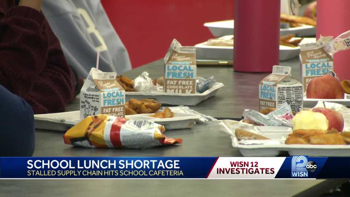 COVID-19: National food shortage leads to school lunch menu changes