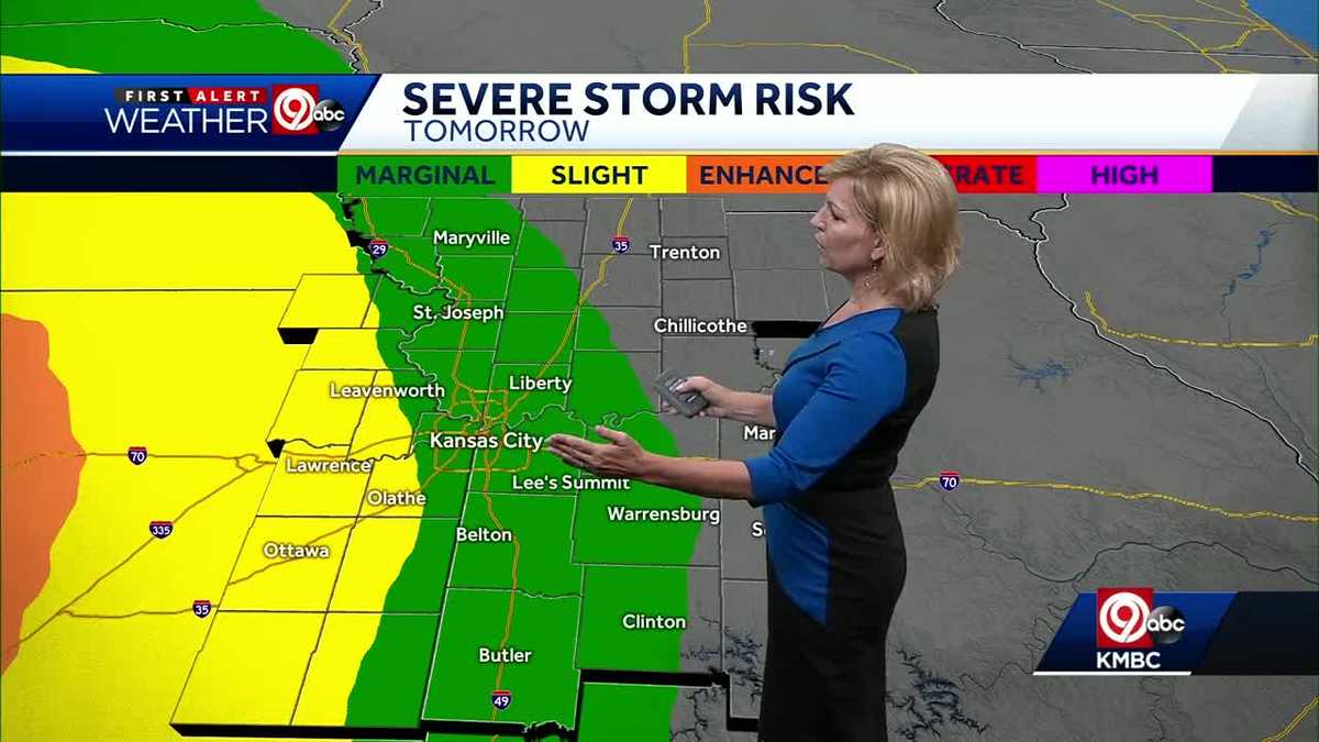 First Alert: Warm Saturday, severe weather possible Sunday night