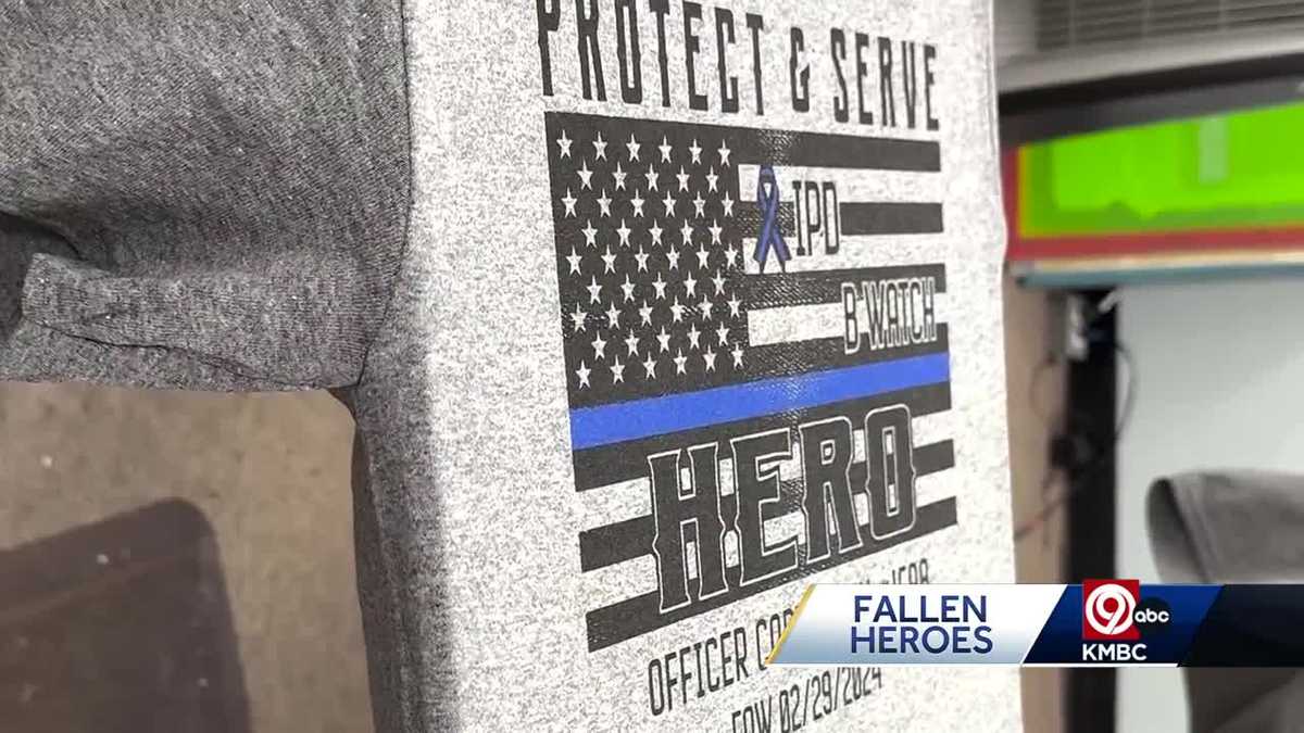 Proceeds from new shirt will benefit officer Cody Allen's family