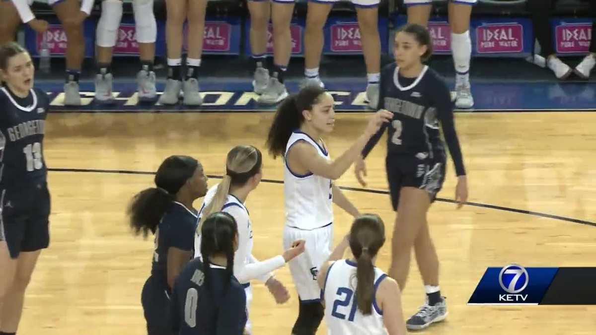 Jaylyn Agnew turns in record-setting performance for Creighton