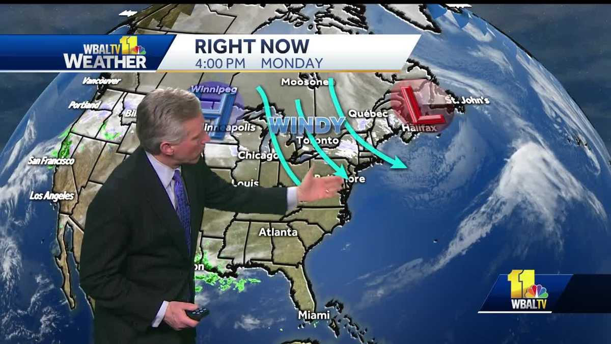 Wind picks up again Tuesday