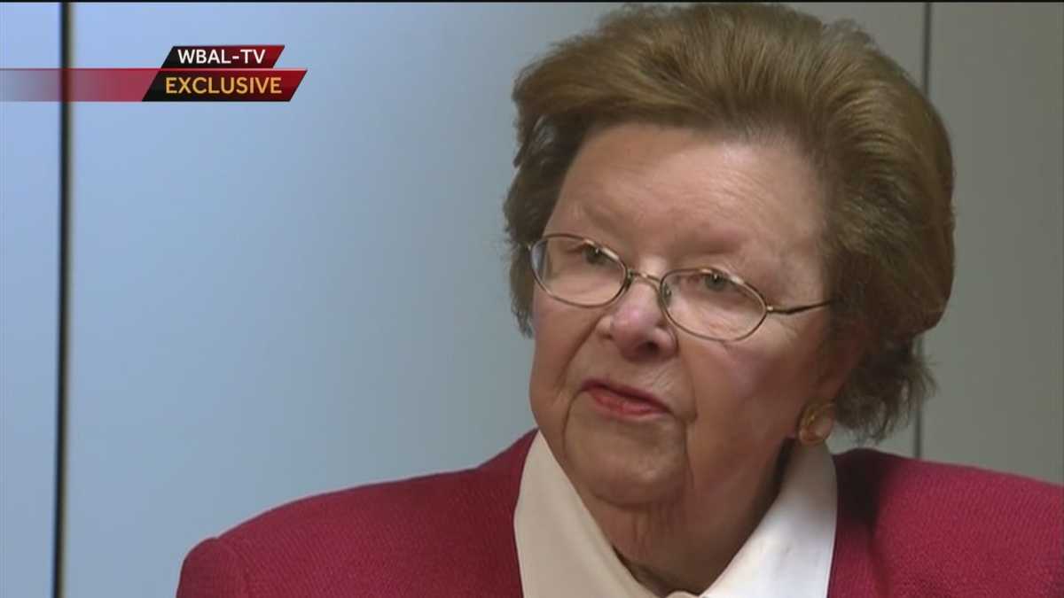 Exclusive: Sen. Barbara Mikulski on retirement