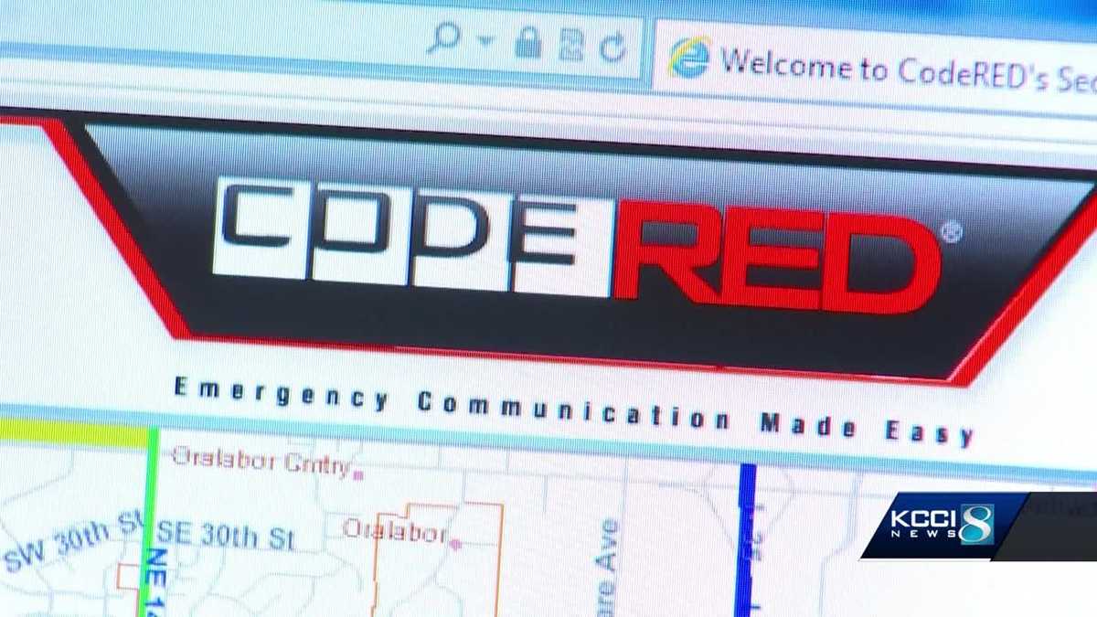 What is Code Red that sent Ankeny residents on high alert?