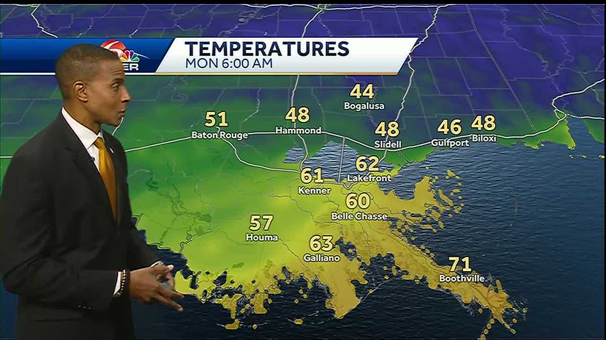 A sunny and cool Sunday