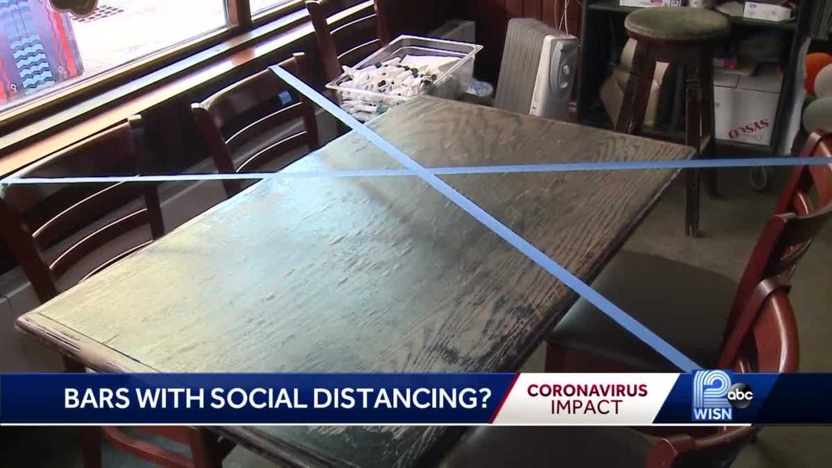 Bars, restaurants will look very different when Wisconsin allows reopening
