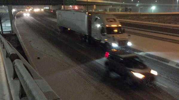 Snowy Morning Commute