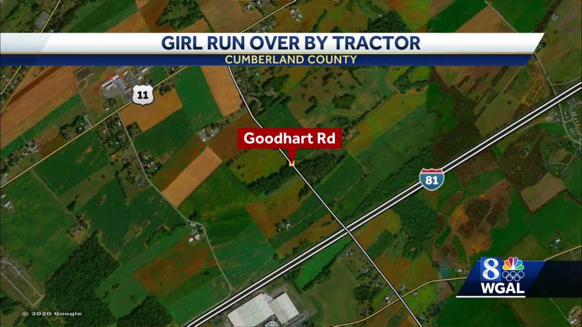 9-year-old girl hit, run over by tractor