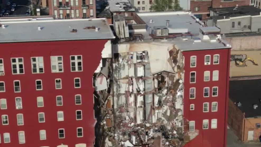 Iowa building collapse: No deaths confirmed, no known people trapped