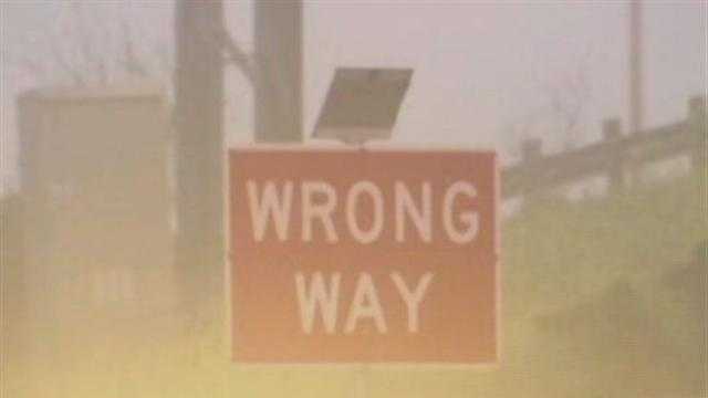New signs aim to prevent wrong-way crashes