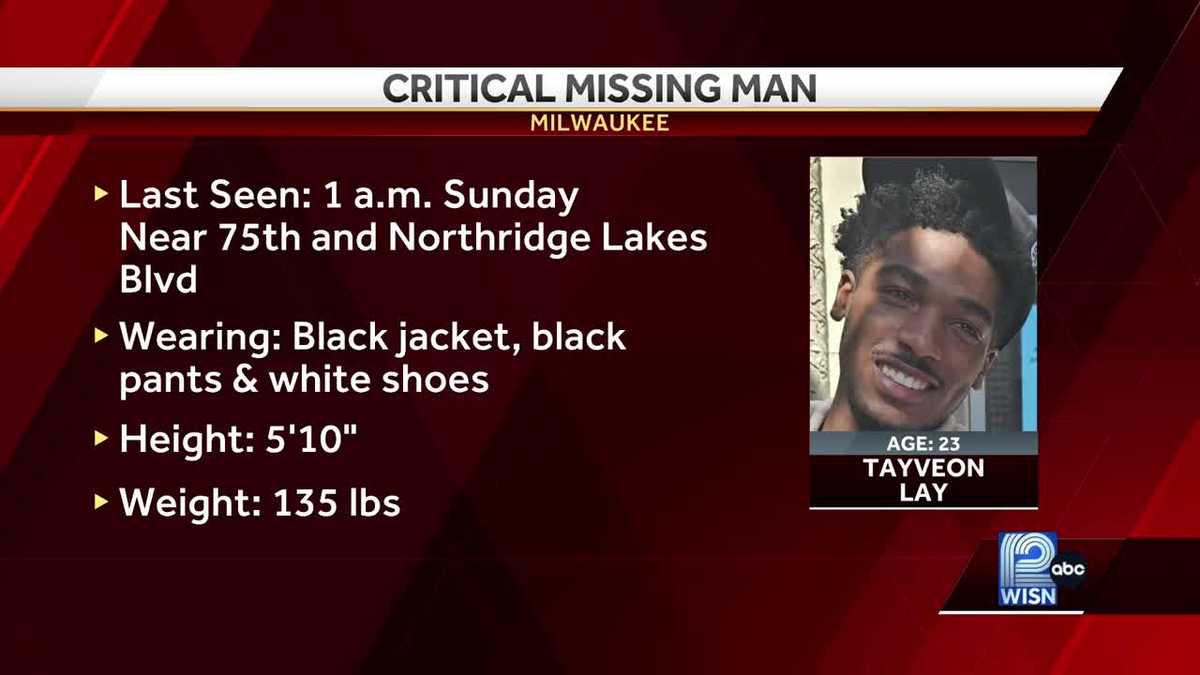 Critical missing man Tayveon Lay located safe