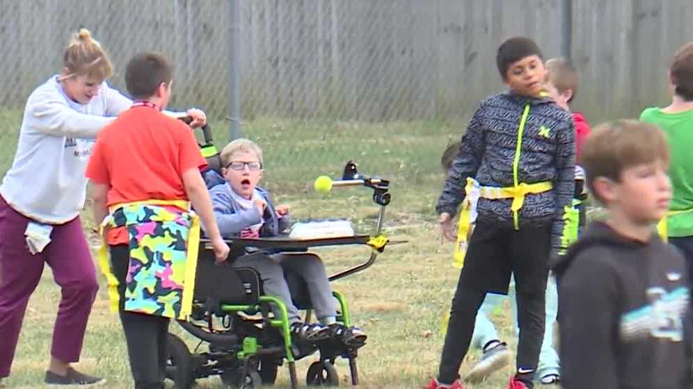 Elementary school pioneers all-inclusive flag football program