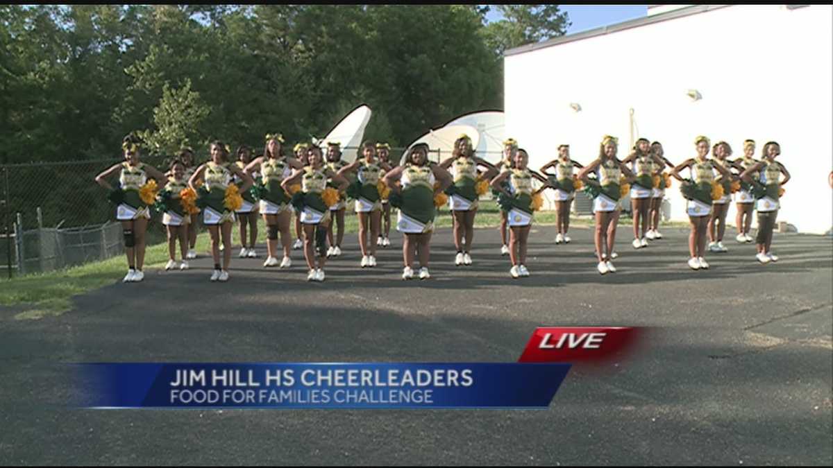 Jim Hill high school cheerleaders