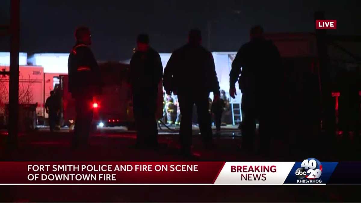 Police investigate downtown Fort Smith fire