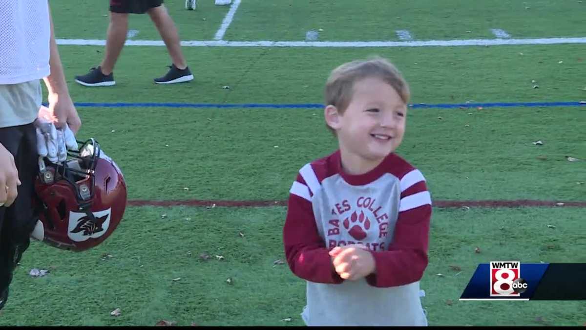 Honorary captain serving as inspiration to Bates football team
