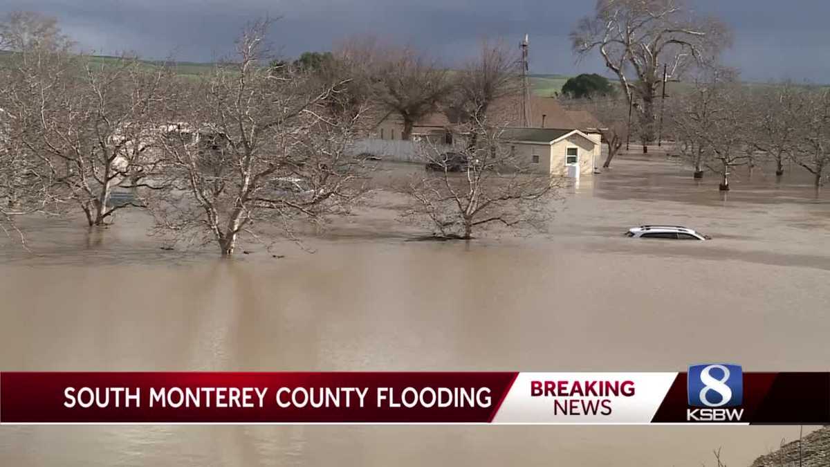 Salinas River flooding causes evacuations and damage, search for ...