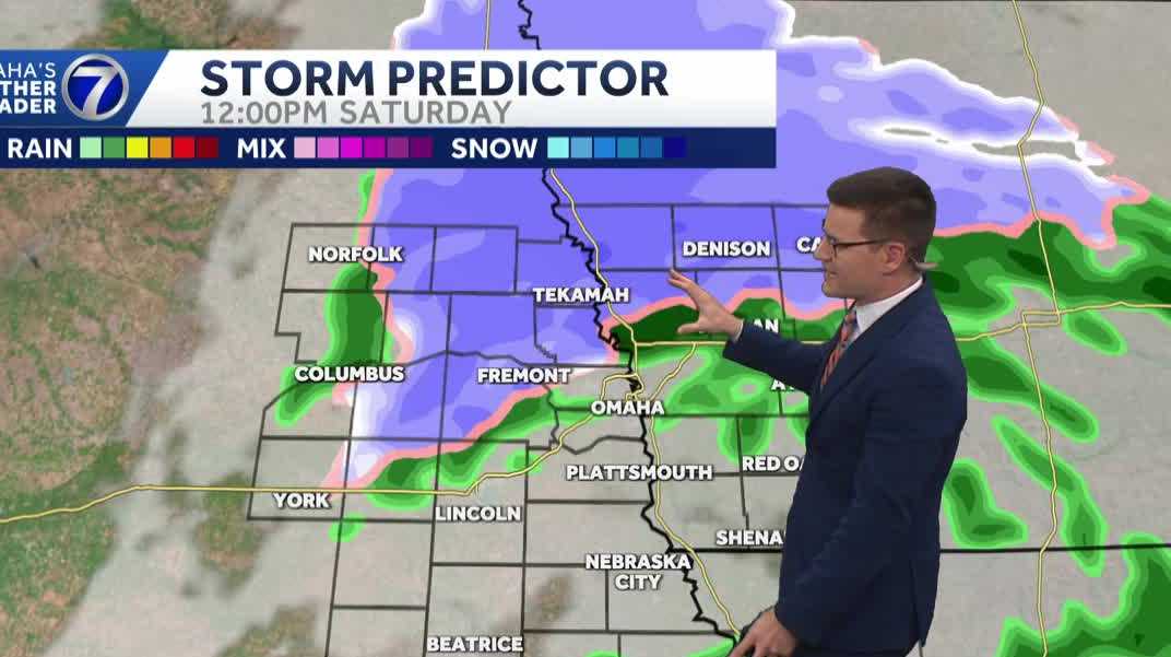 Omaha morning weather forecast for Thursday, November 6