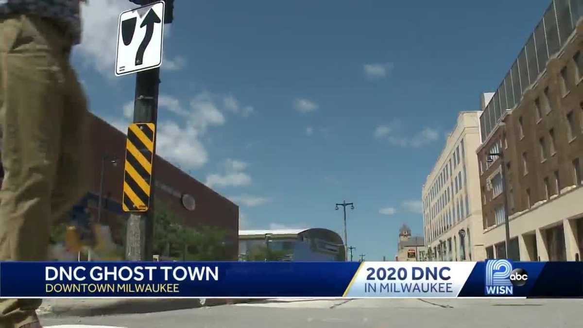 Mostly quiet, empty streets for DNC Convention