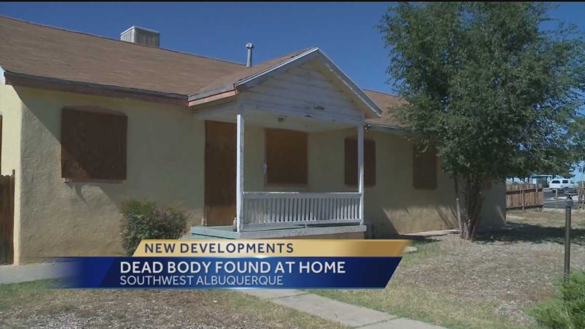 Dead body found at home