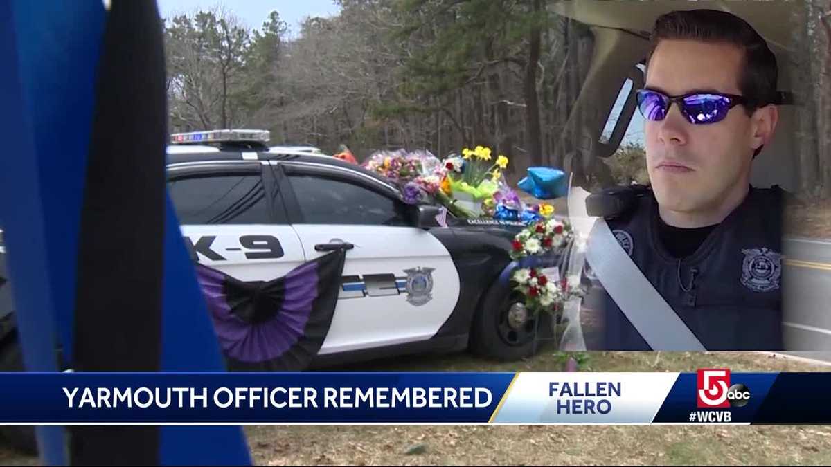 'It's so sad:' Community heartbroken after officer killed on Cape Cod