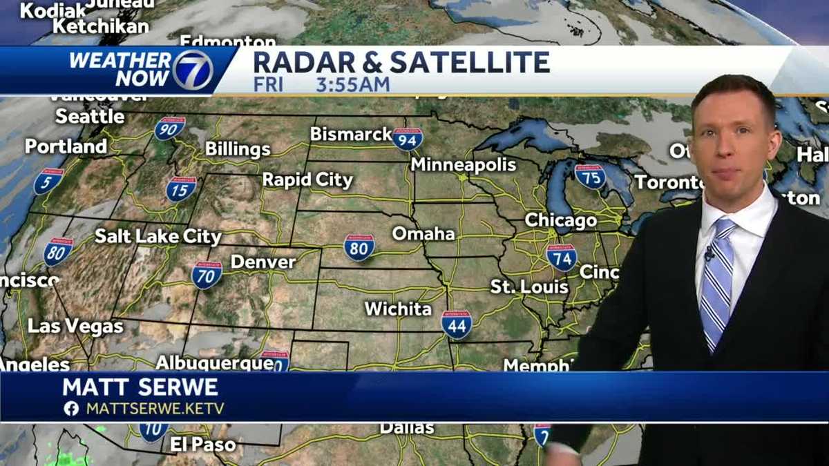 Chilly Friday morning, turning windy, warmer this afternoon