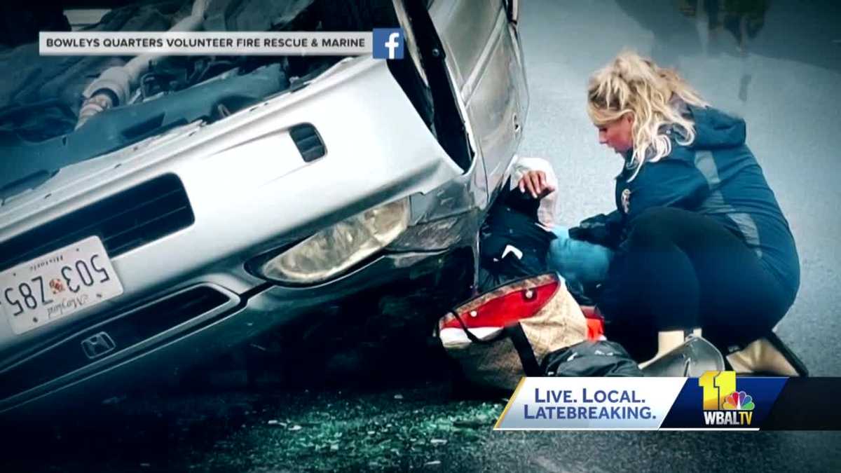 Pregnant Firefighter Gives Birth Hours After Attending To Crash