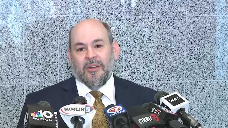 Prosecutor Ben Agati reacts to Adam Montgomery being found guilty