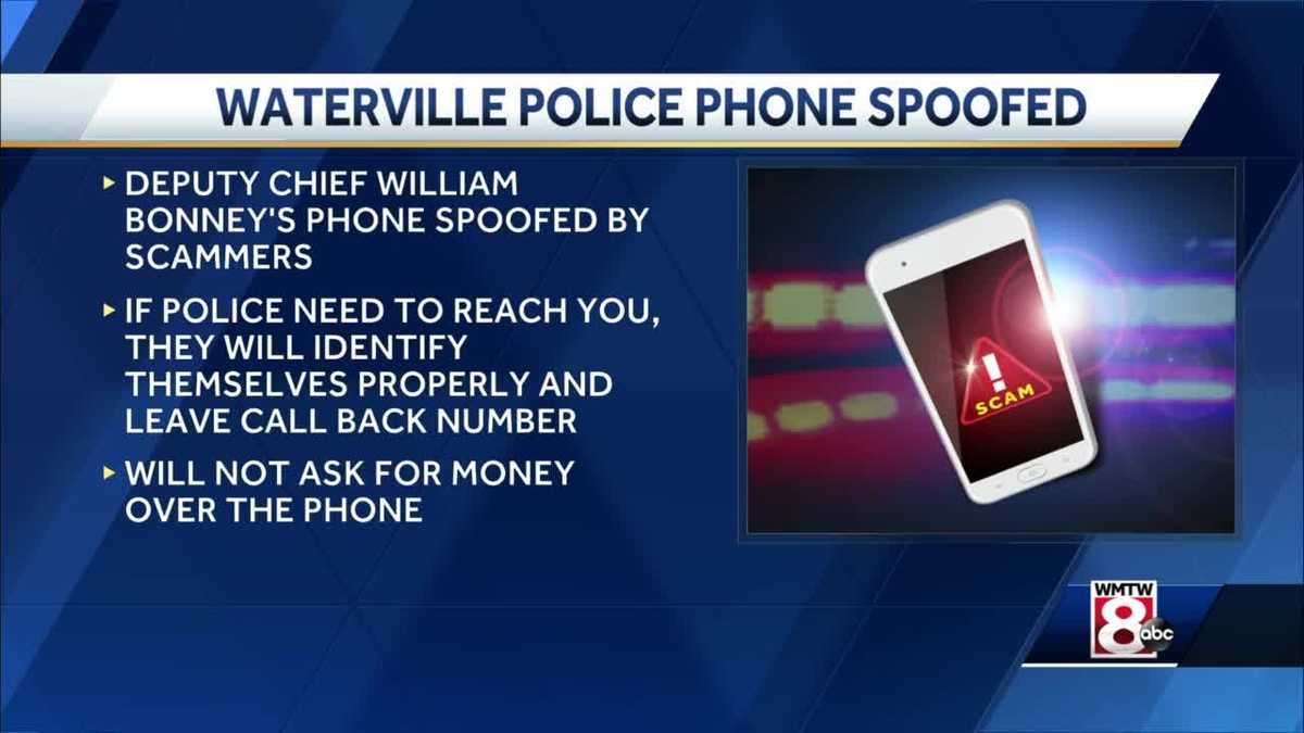 Local police officer says scammers used his phone number to 'spoof' Mainers