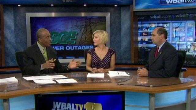 BGE gives Monday outage update