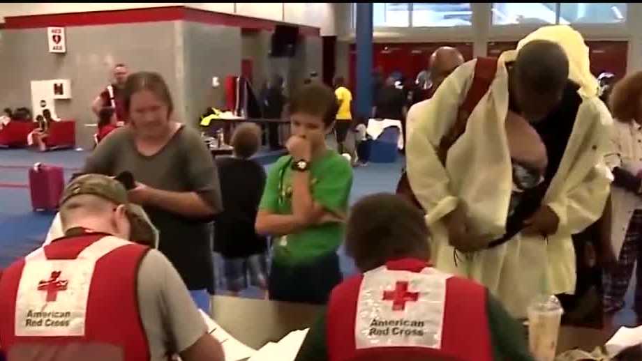 Local agencies standing by to send more help to hurricane victims