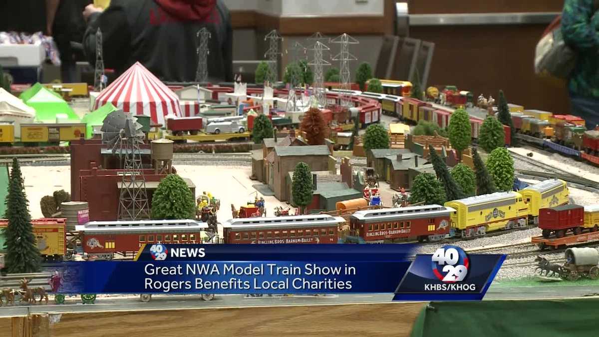 NWA Train Show held in Rogers for local charities