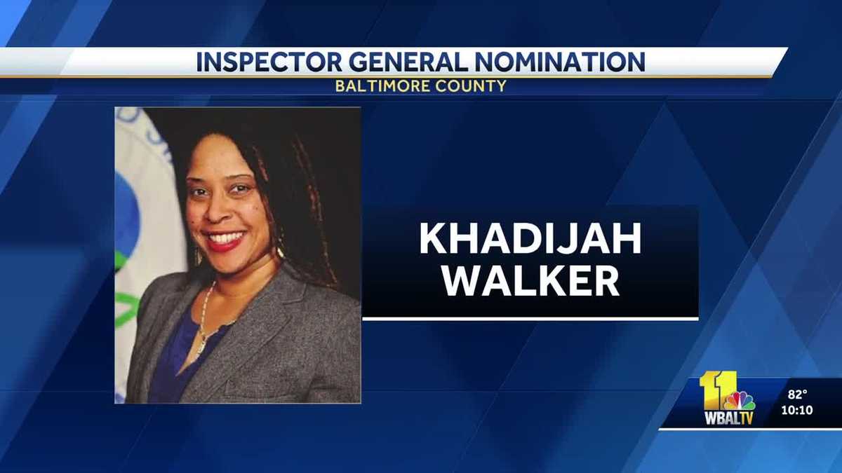 Baltimore County executive announces new inspector general